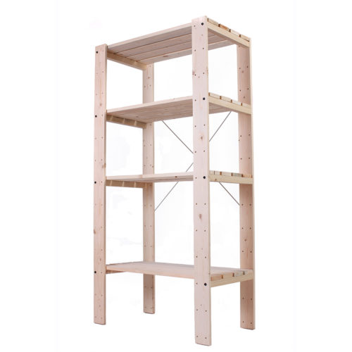Wood Shelving Units